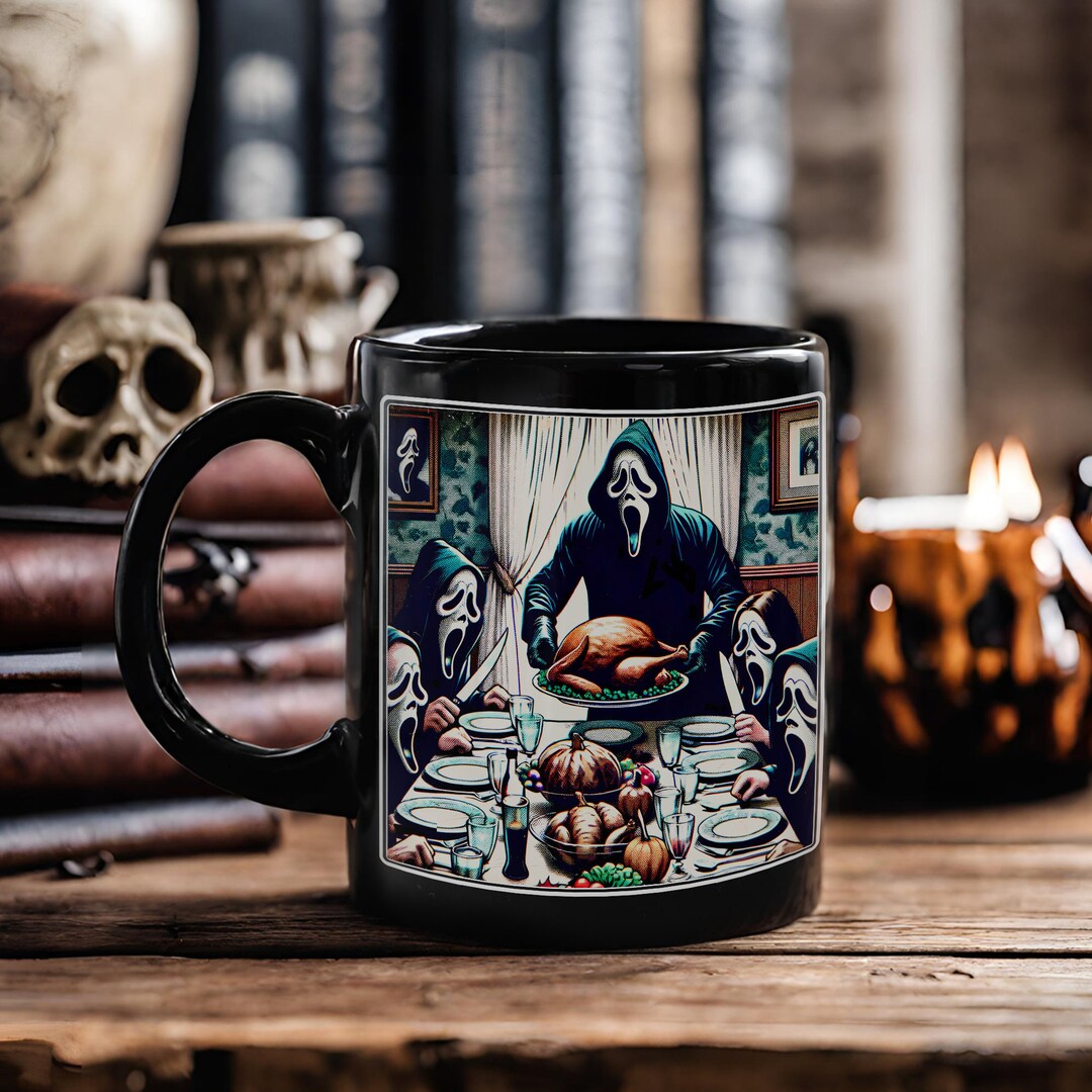 Ghostface at Thanksgiving, Scream, Dead by Daylight, Horror Gift - Etsy