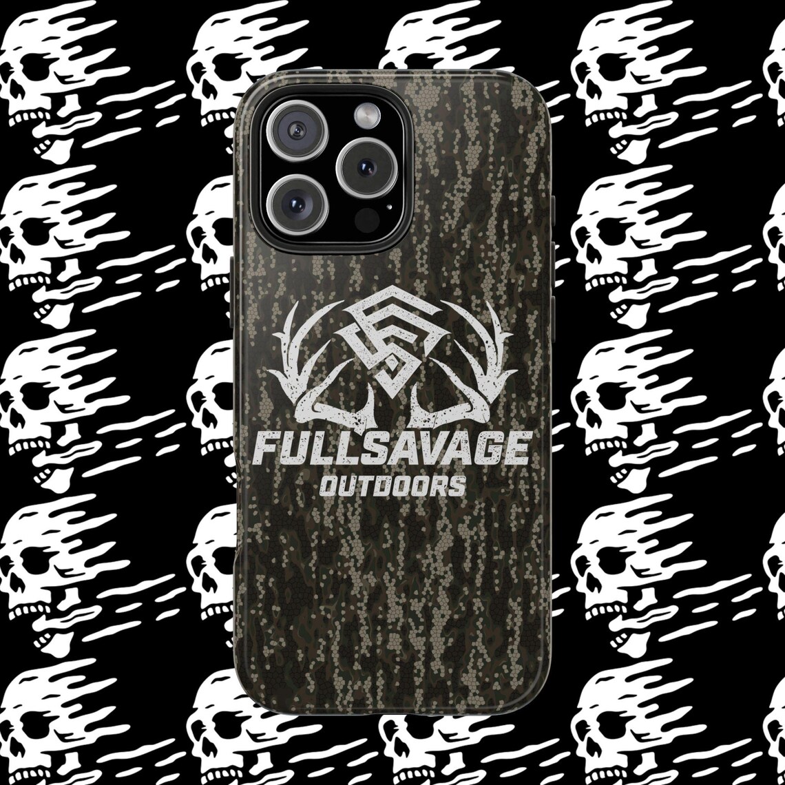 Fullsavage Camo Whitetail Tough Phone Case - Outdoors, Deer Hunting ...