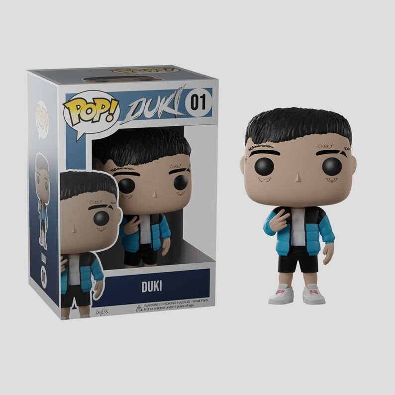Funko Pop Custom Duki - Etsy