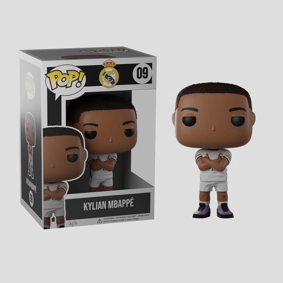 Funko Pop Custom Kylian Mbappé Real Madrid - Etsy
