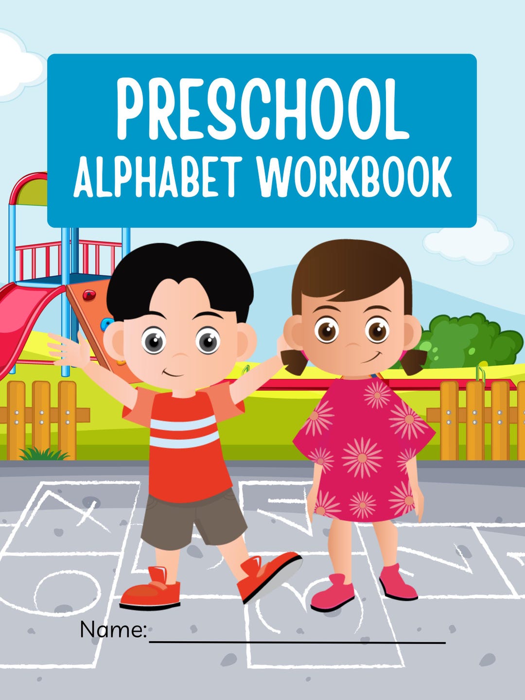 Preschool Alphabet Workbook | ABC Tracing, Letter Recognition & Phonics ...