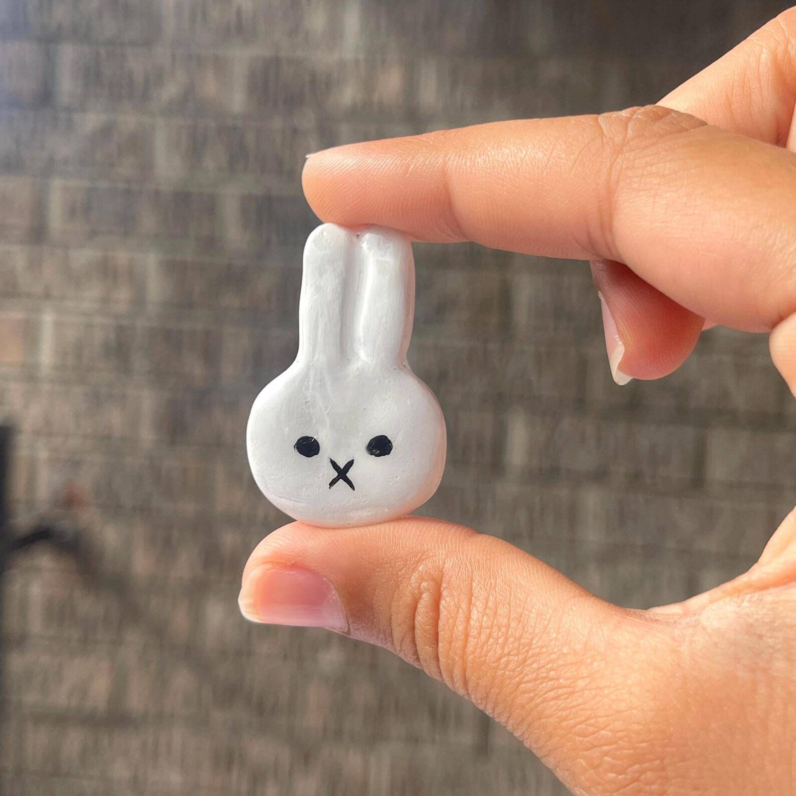 Handmade Miffy Pin, Snoopy Pin, Miffy Charm, Ceramic Pin, Cute Clay Pin ...