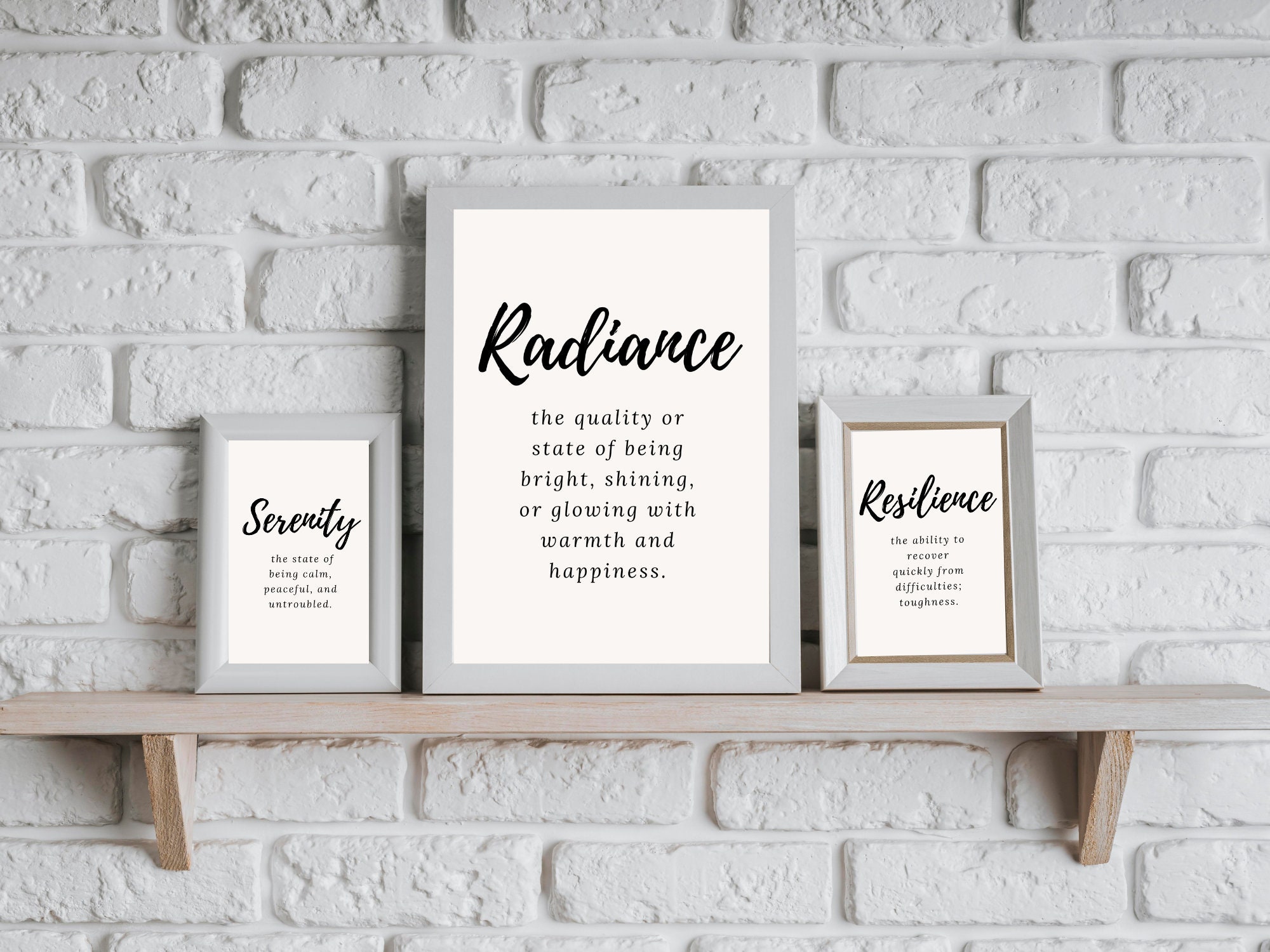 Printable Wall Art Motivational Wall Art 3 Inspirational Quotes ...