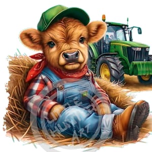 Farm Cow Png, Farming Png, Cow Png, Digital Download, Sublimation, DTF ...