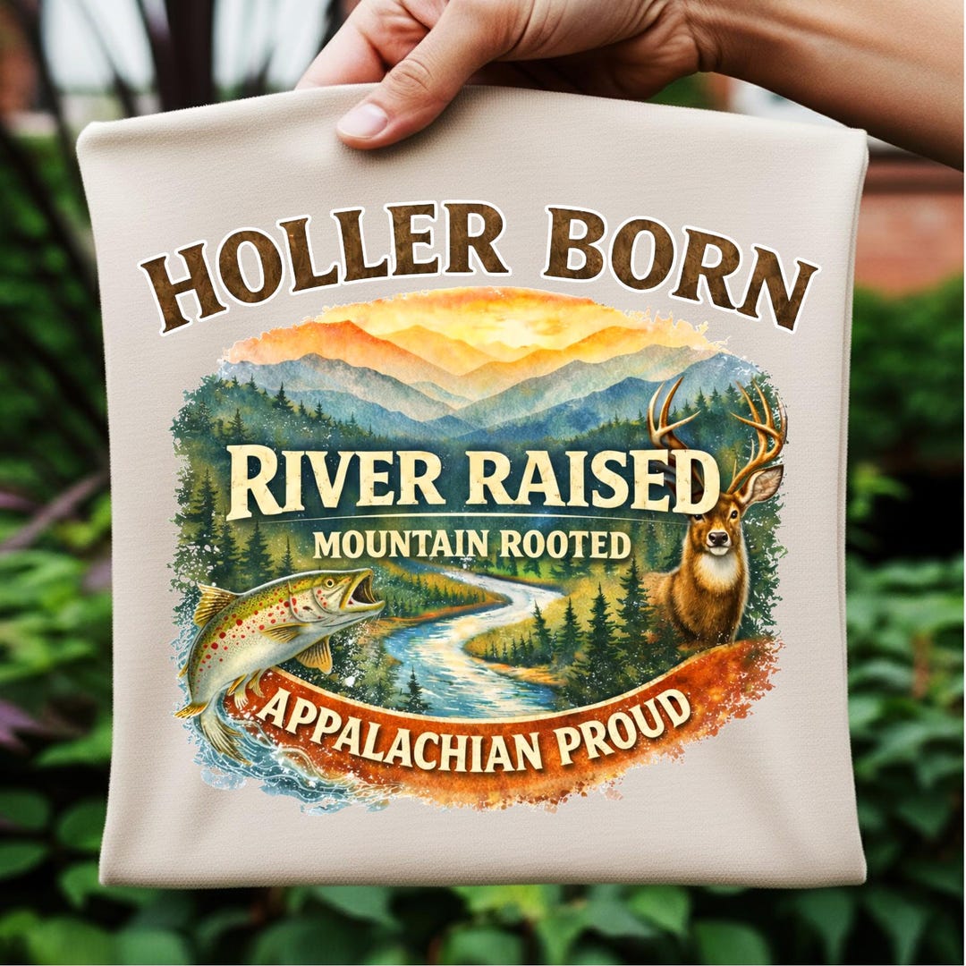 Holler Born, Mountain Rooted, Country Boy Design (digital Download) - Etsy