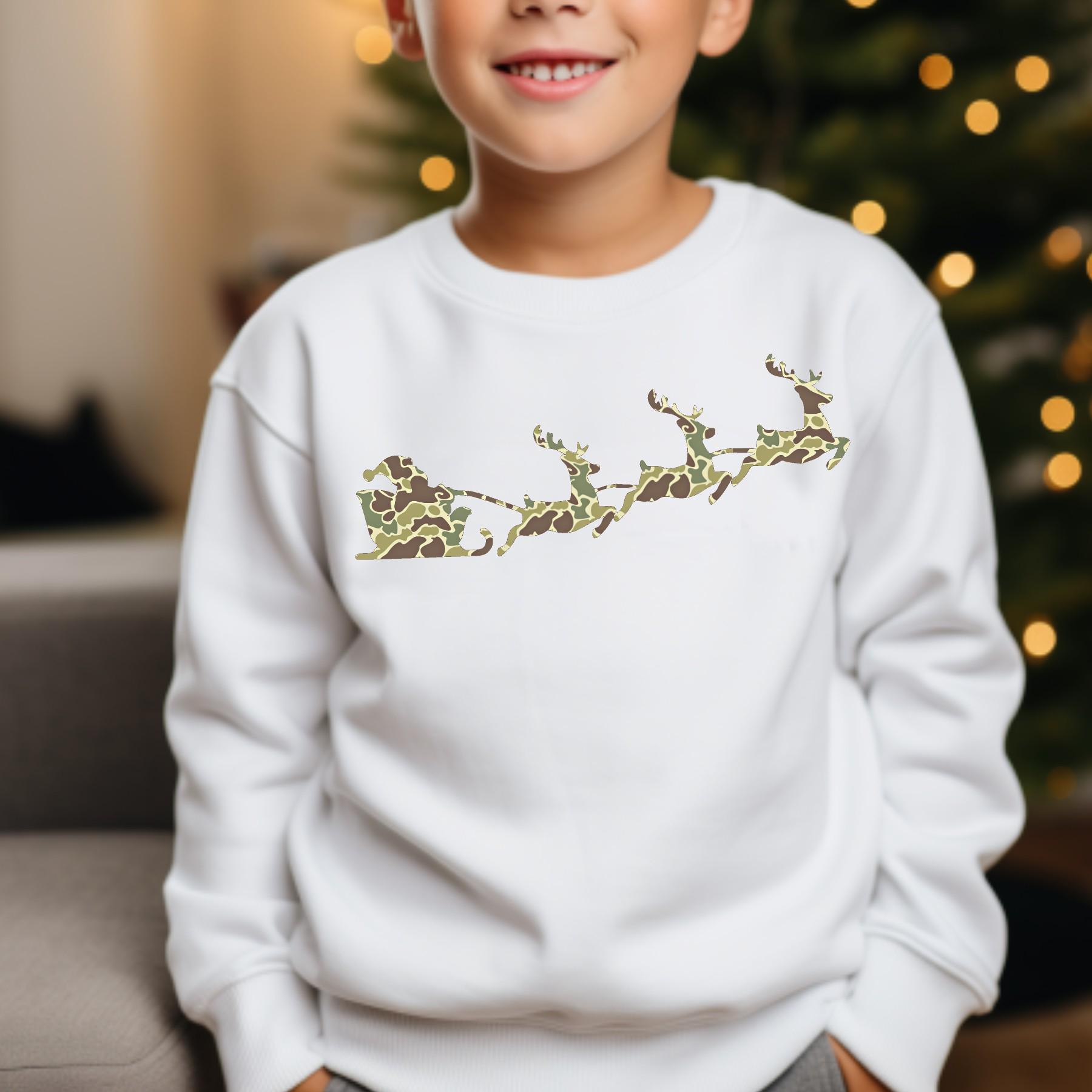 Old School Camo Santa Png, Hunting Png, Old School Camo, Kids Hunting ...