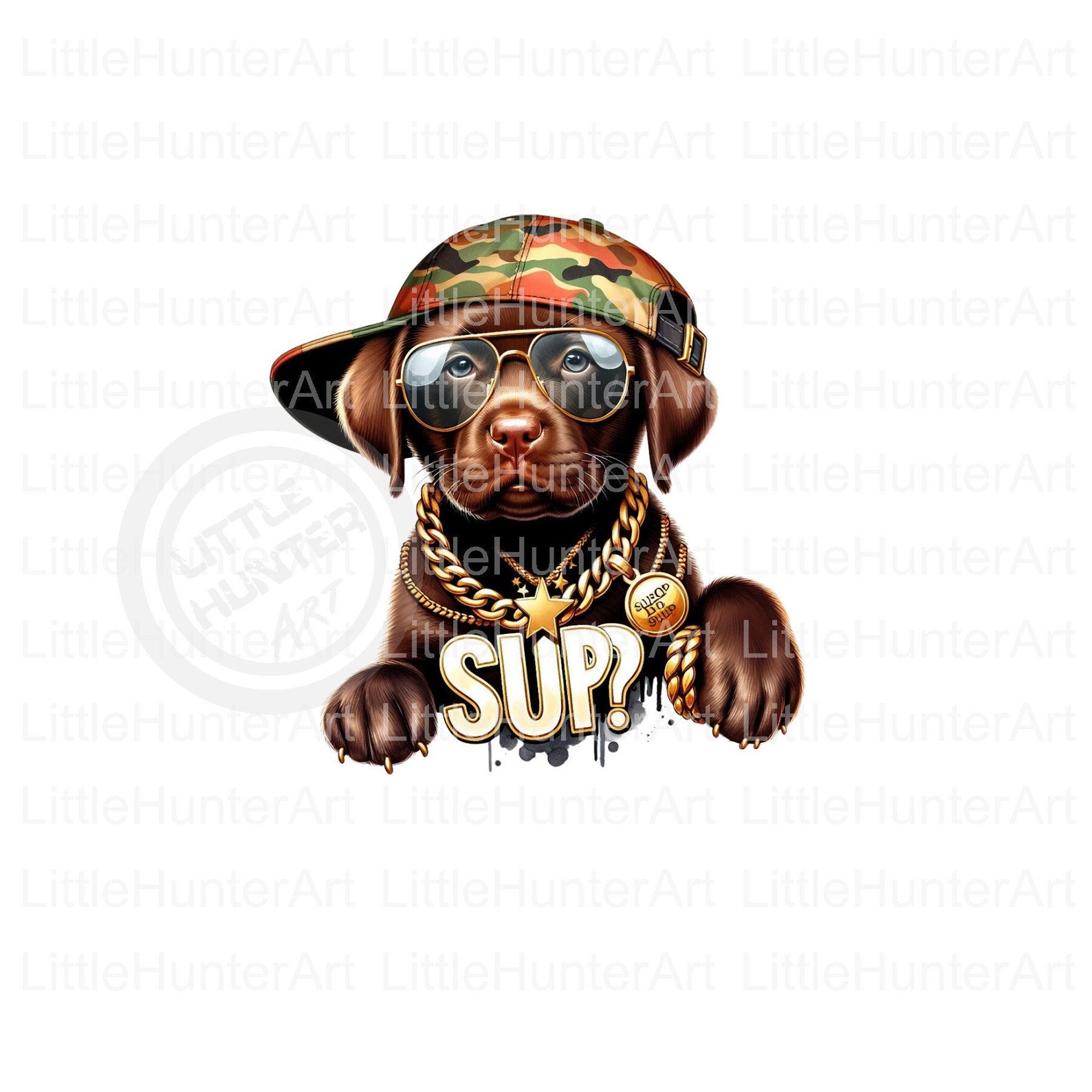 SUP? Png, Sup Png, Clip Art , Labrador Png, Camo Png, Digital Download ...