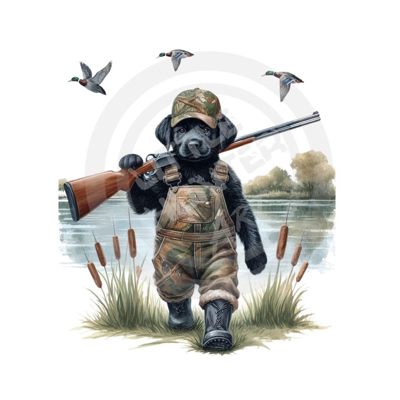 Country Boy PNG, Black Lab Png, Duck Hunting Png, Digital Download ...