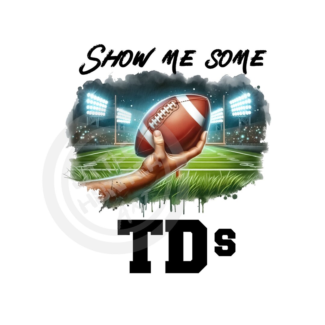 Football Png, Touchdown Png, Digital Download, Sublimation, DTF, DTG - Etsy