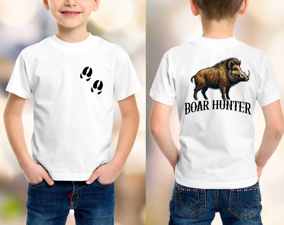 Boar Hunter PNG: Hog Hunting Graphic (digital Download) - Etsy