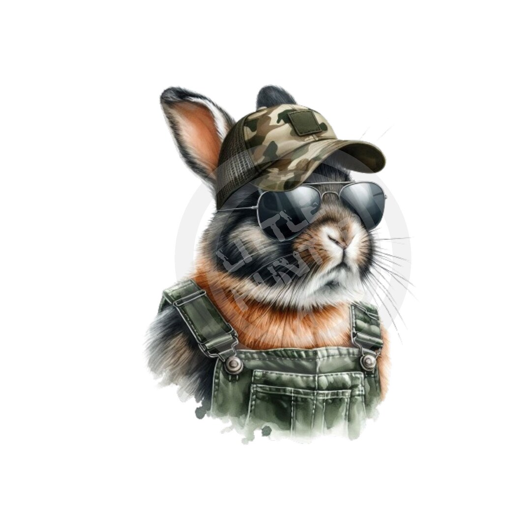 Rabbit Hunter Png, Rabbit Hunting Png, Hunting Png, Digital Download ...
