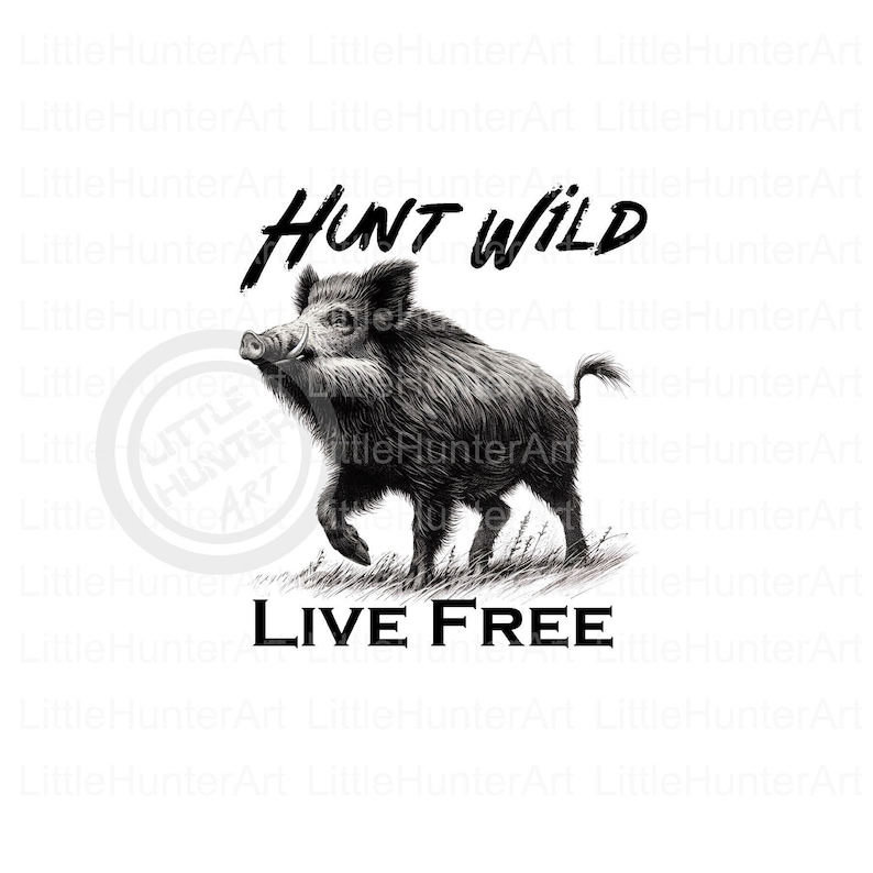 Hunt the Grunt Png, Hog Hunting Png, Hunting Png, Digital Download ...