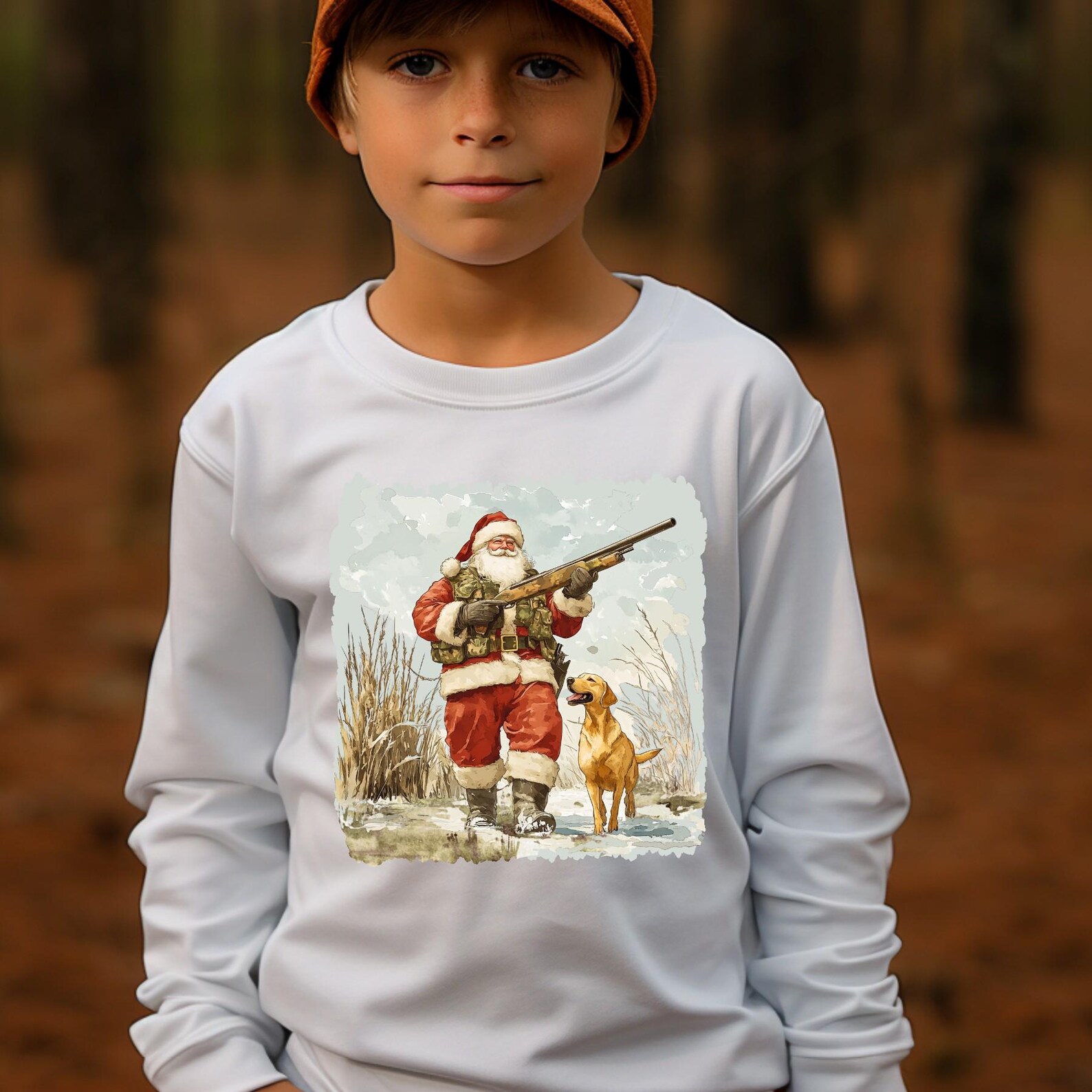 Duck Hunting Santa Png, Santa Claus Png, Duck Png, Christmas Png ...