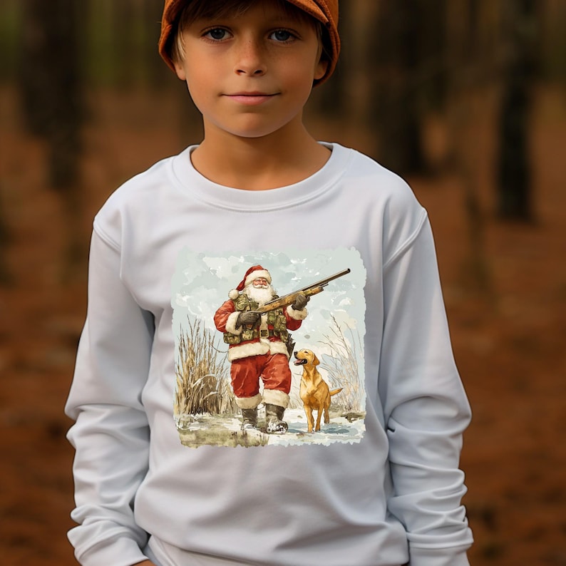 Duck Hunting Santa Png, Santa Claus Png, Duck Png, Christmas Png ...