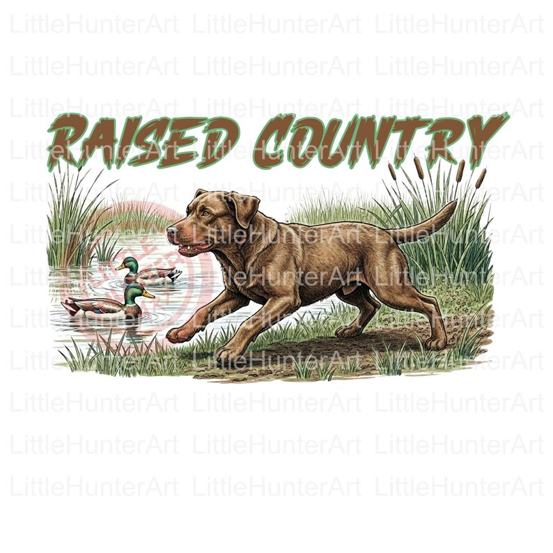 Raised Country PNG: Hunting Sublimation Design (digital Download) - Etsy