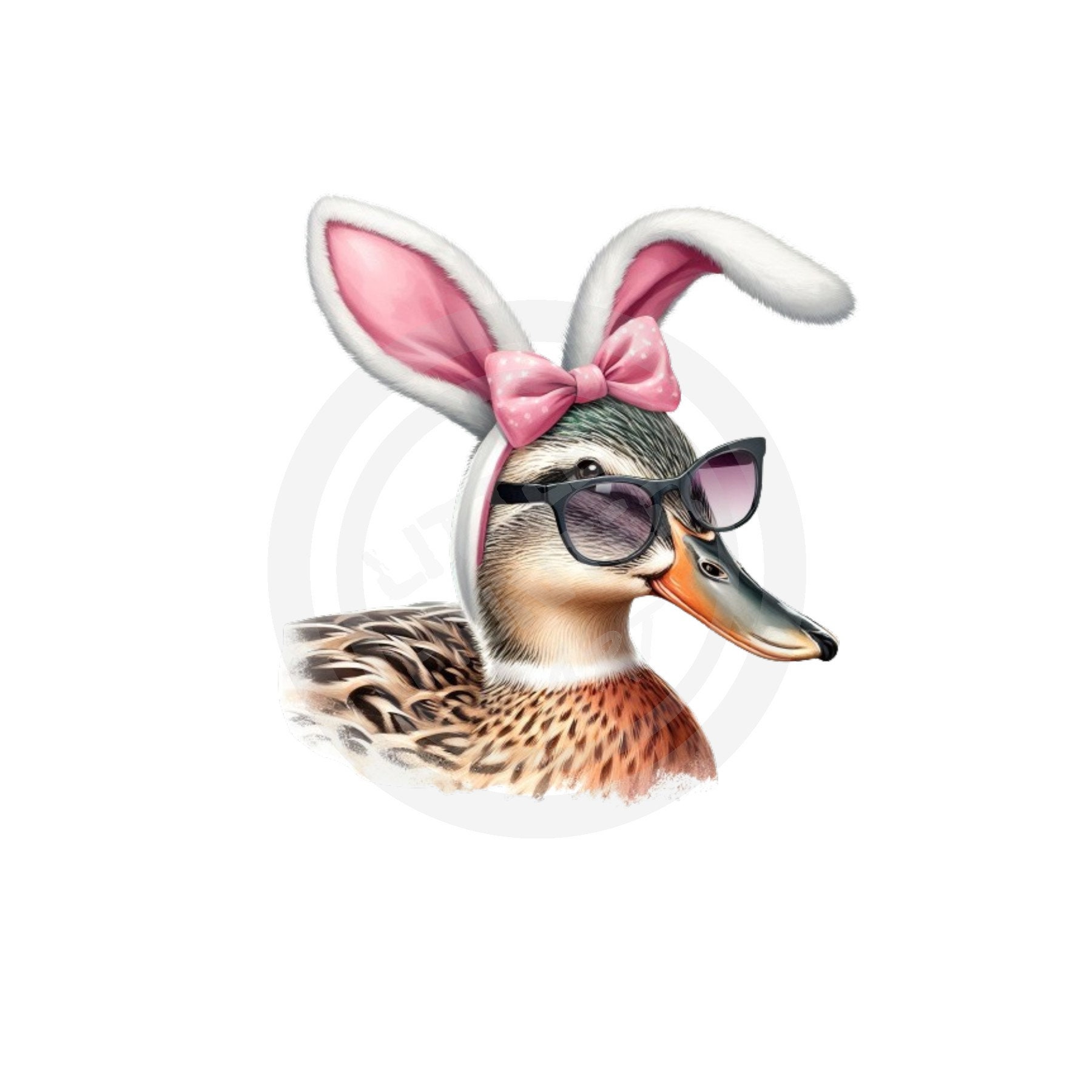 Duck Bunny Png, Easter Png, Duck Png, Digital Download, Sublimation ...