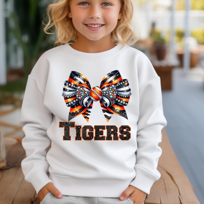 Tiger Cheer Svg - Etsy