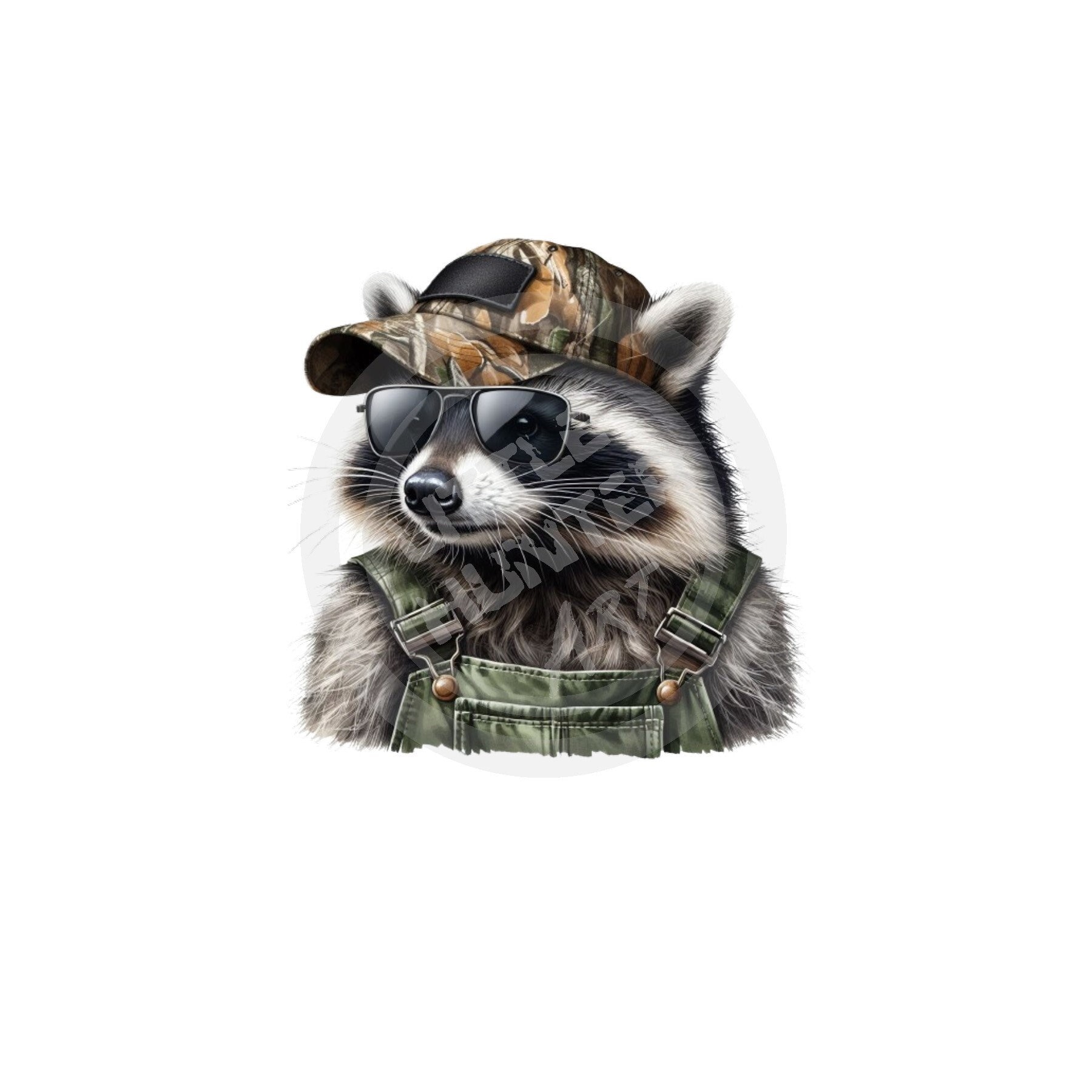 Camo Racoon Png, Racoon Hunter Png, Racoon Png, Digital Download ...
