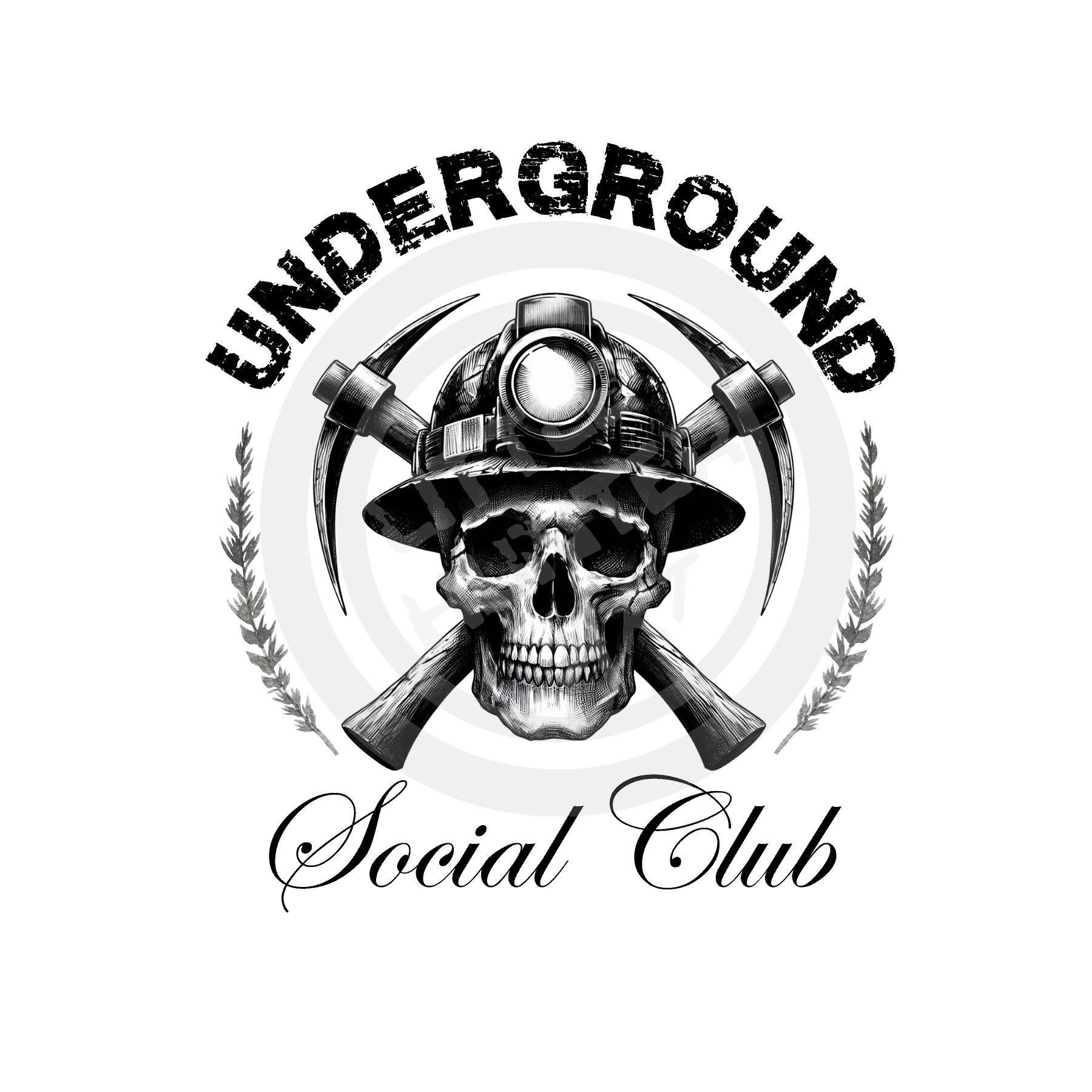 Klein Tools Industrial Hard Hats & Bump Caps Coal Miner Skull Svg File ...