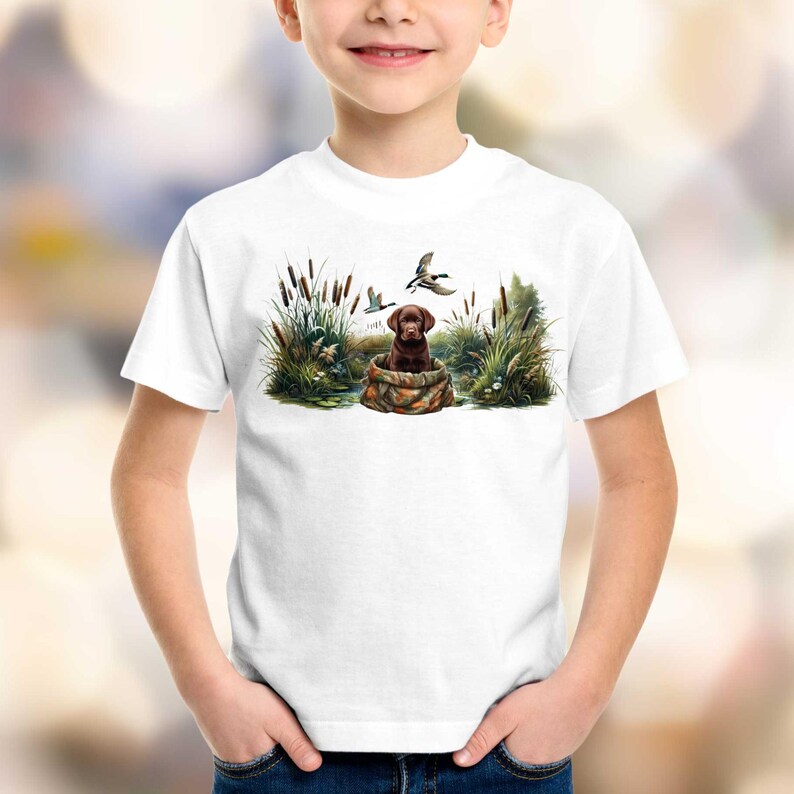 Duck Hunting PNG: Kids Design, Sublimation, DTF, DTG (digital Download ...