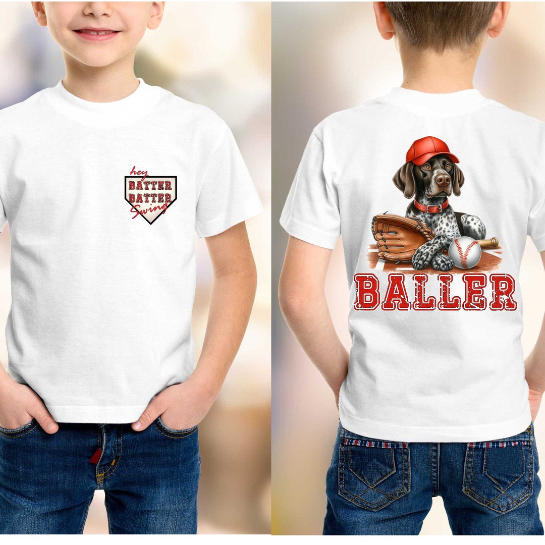 Baseball German Short Hair Pointer PNG: Baller Design (digital Download ...