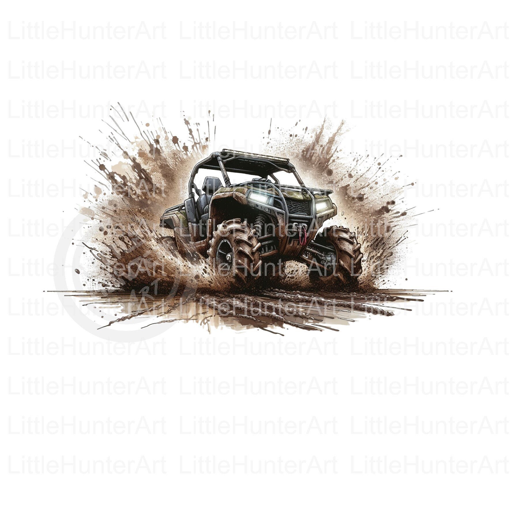 ATV Mudding PNG: Four Wheelin' Clipart (digital Download) - Etsy