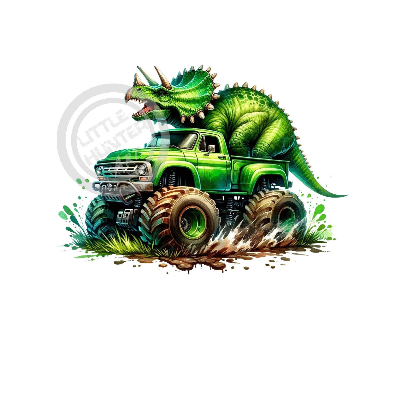 Dinosaur Monster Truck PNG: Digital Download for Sublimation - Etsy