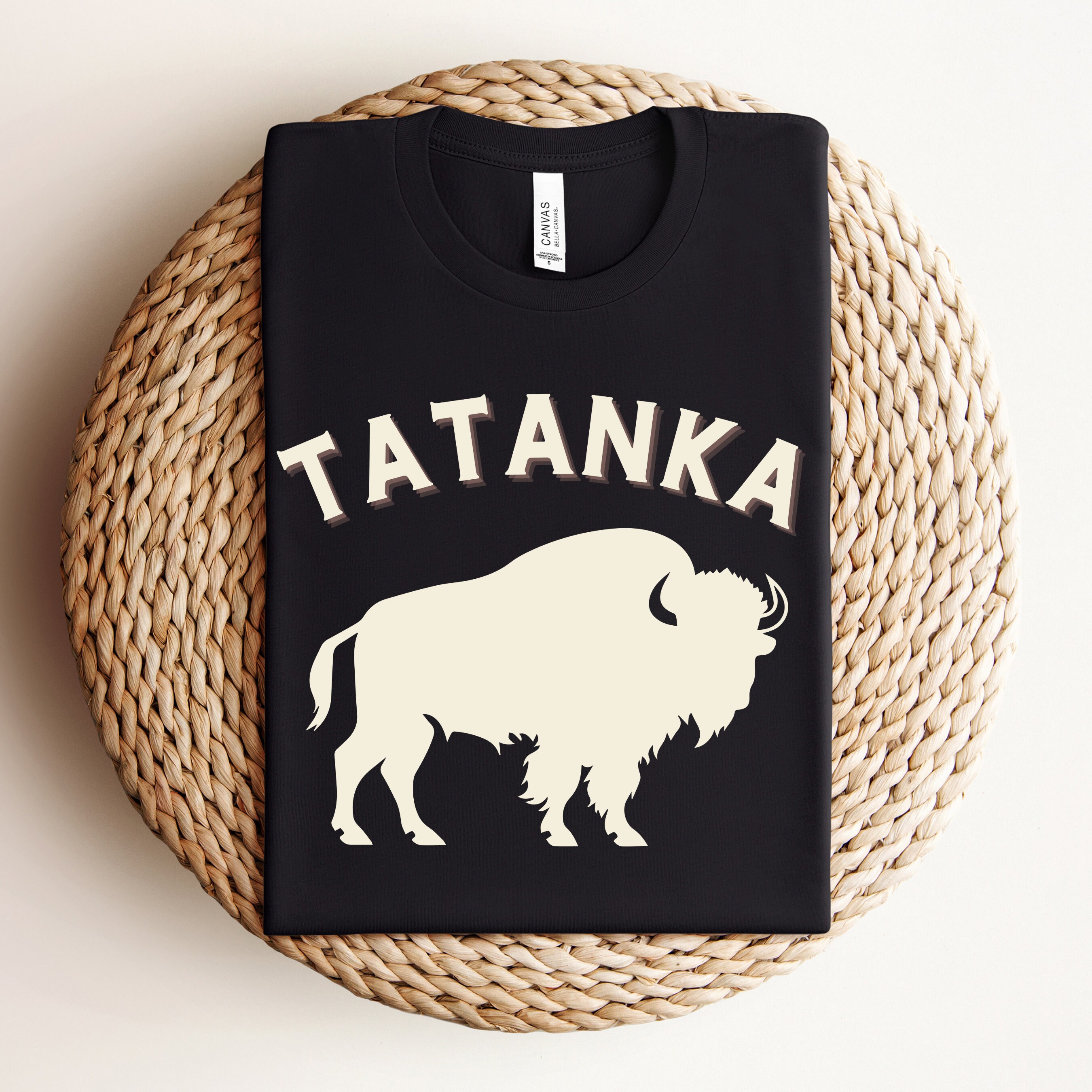 Tatanka Native Heritage Tshirt, Western Bison Indigenous Montana Gift ...