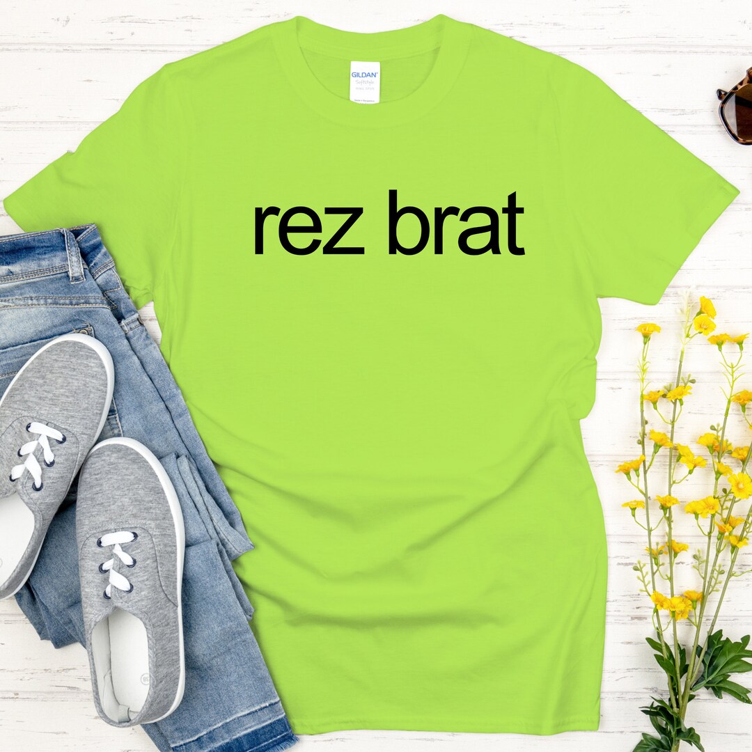 Rez Brat Concert Shirt, Indigenous Brat Shirt, Nativeamerican Brat ...