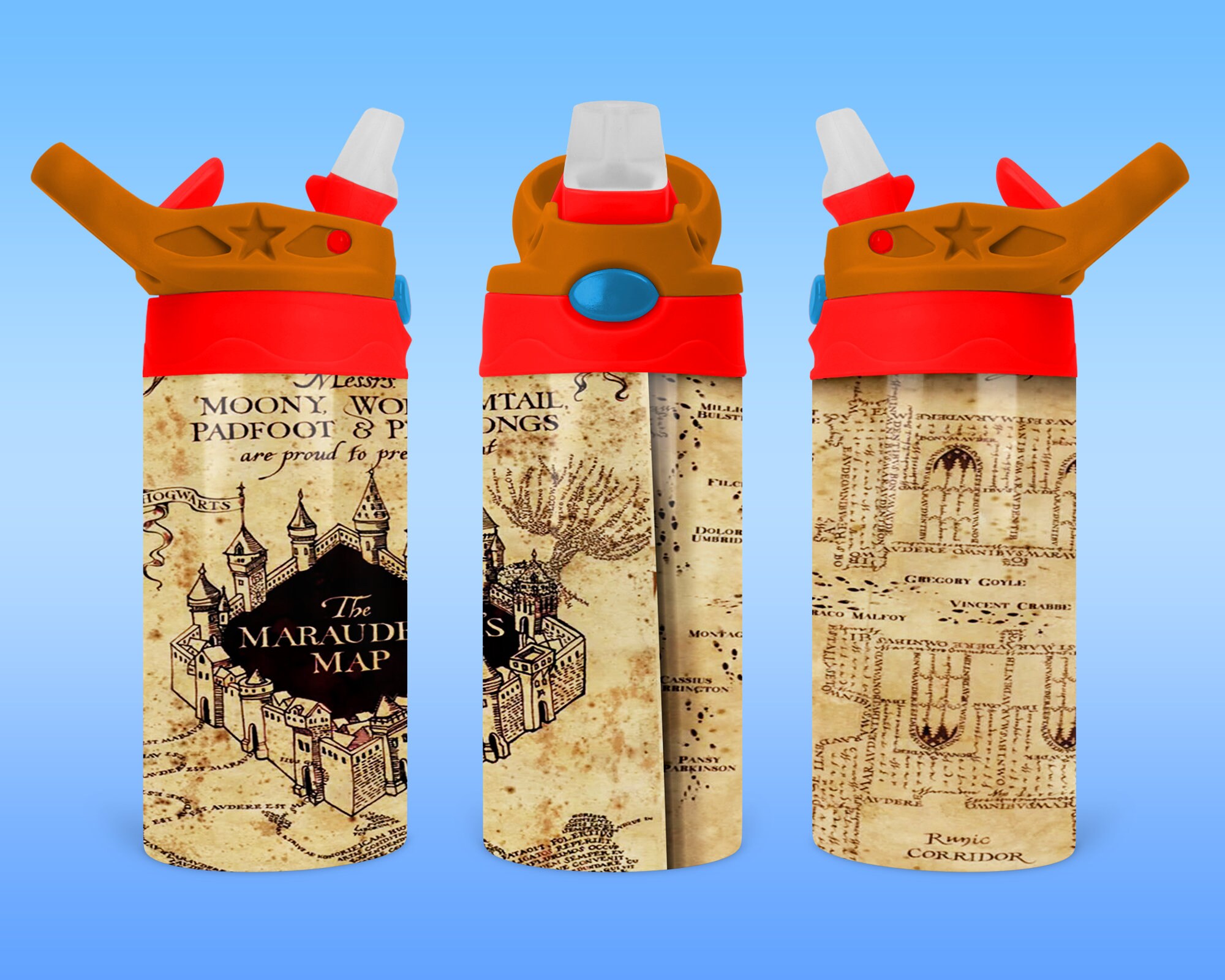 Wizard Map PNG 12oz Sippycup PNG Design - Etsy