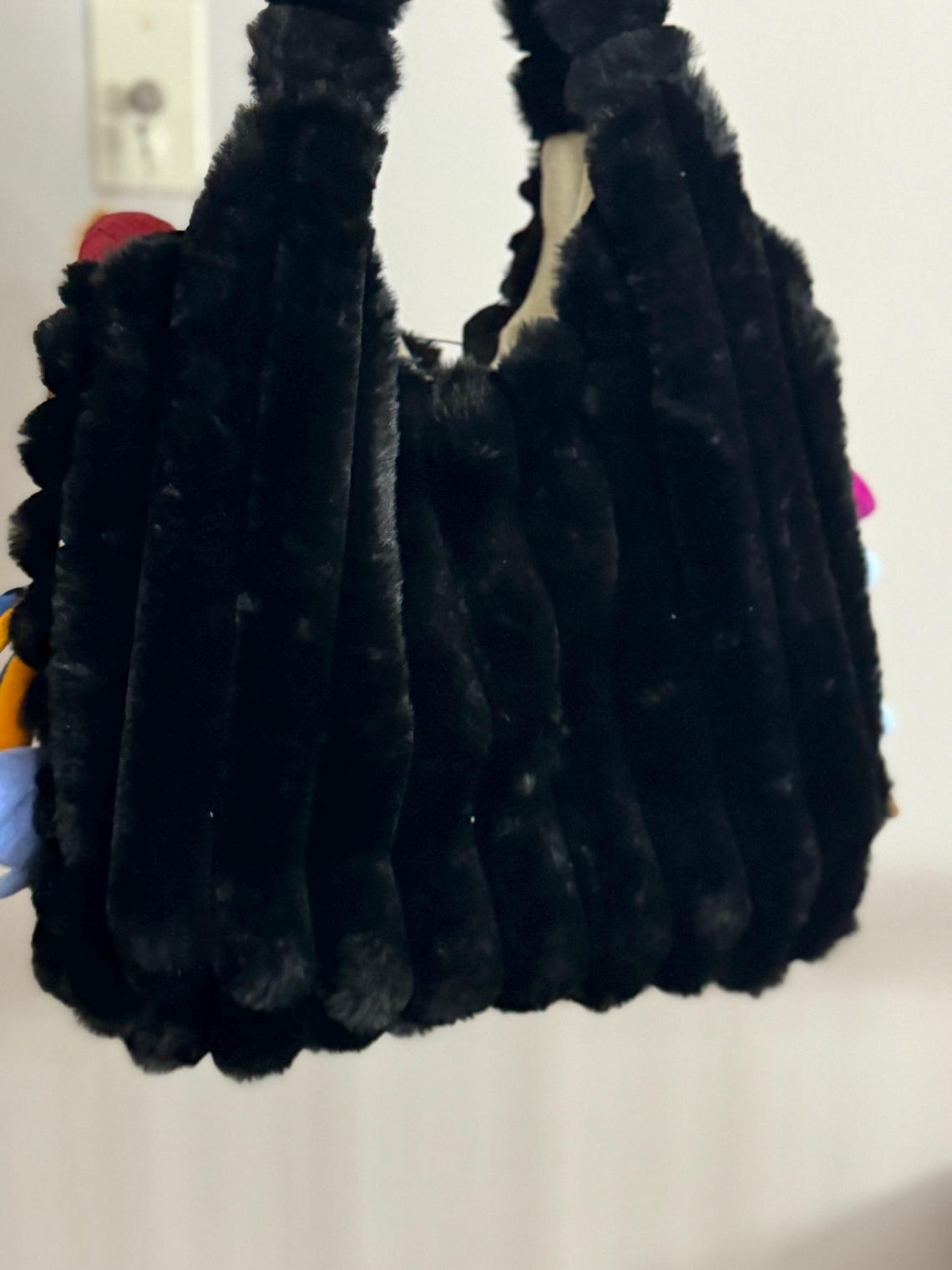 Teenie Beanie Furry Shoulder Bag Custom Choose Bag Color and Teenie ...