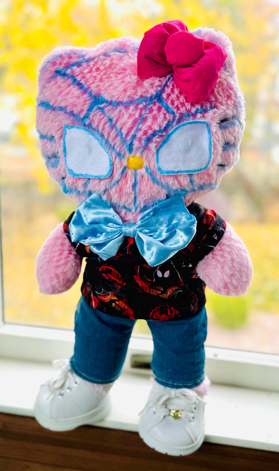 Hello Kitty Spider-man - Etsy