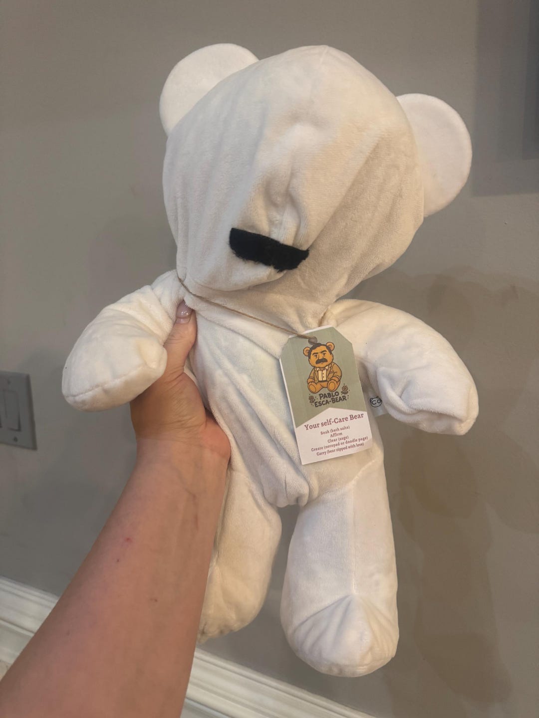 Pablo Esca-bear the Self Care Bear - Etsy