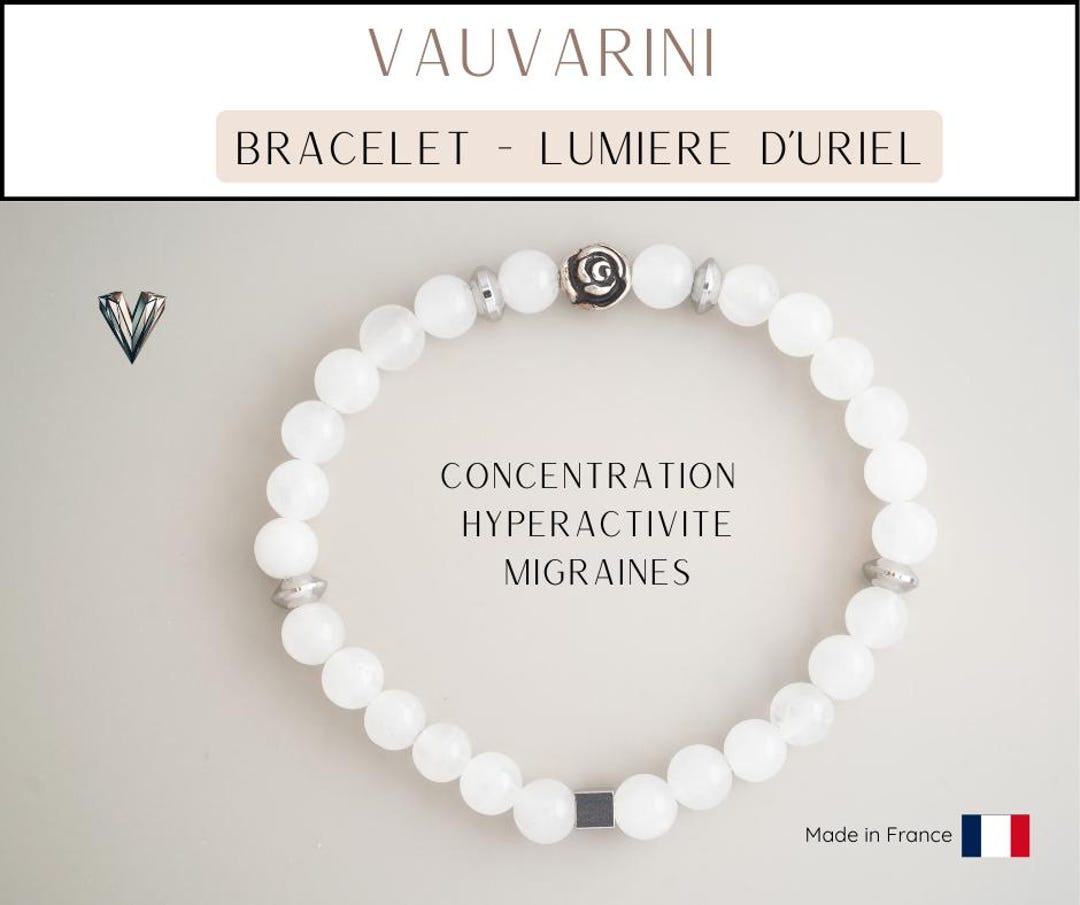 Superior Quality White Jade Quartzite Bracelet - French Luxury ...