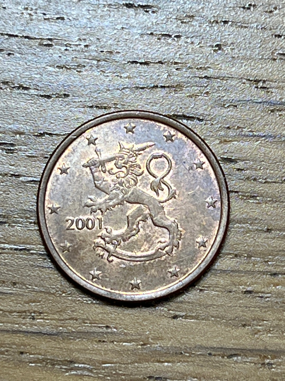 5 Cent Coin Finland, 2005 Copper Coated Steel - Etsy