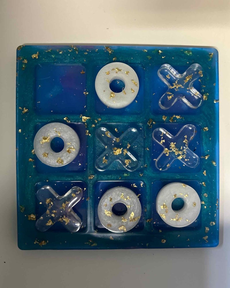 Tic-tac-toe Board Large Custom Colors Games Handmade - Etsy
