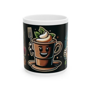Funny Sarcastic Cartoon 11 Oz Ceramic Coffee Mug Gift for Anyone Mom ...