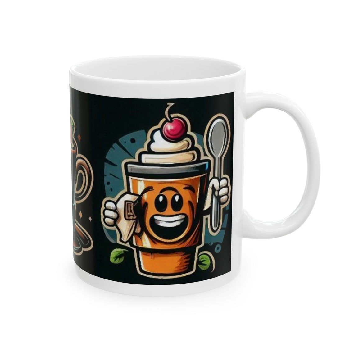 Funny Sarcastic Cartoon 11 Oz Ceramic Coffee Mug Gift for Anyone Mom ...