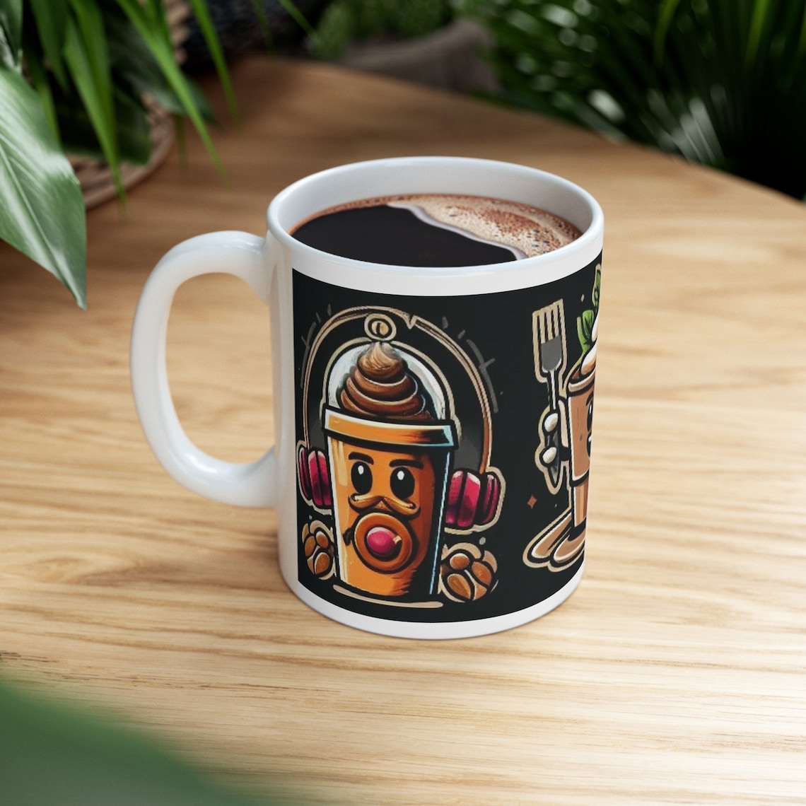 Funny Sarcastic Cartoon 11 Oz Ceramic Coffee Mug Gift for Anyone Mom ...