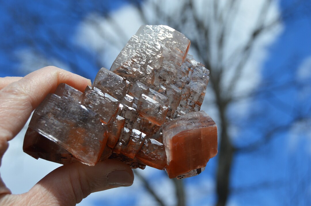 Chocolate Calcite W/ Hematite Inclusions From Hubei, China - Etsy