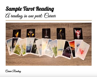 Career Three (3) Card Spread Tarot Reading - Etsy