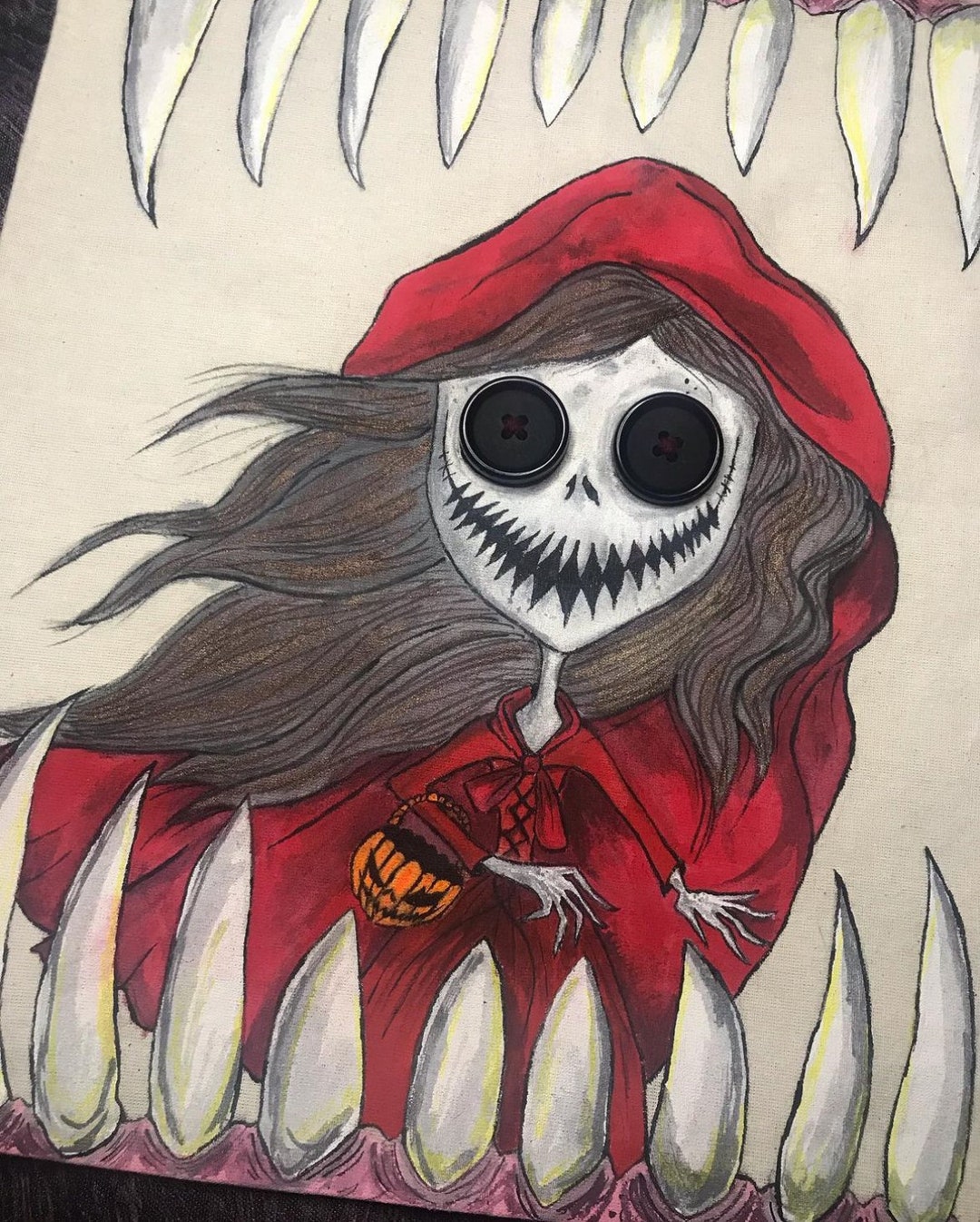 Little Red Riding Hood - Custom Tote Bag - Etsy