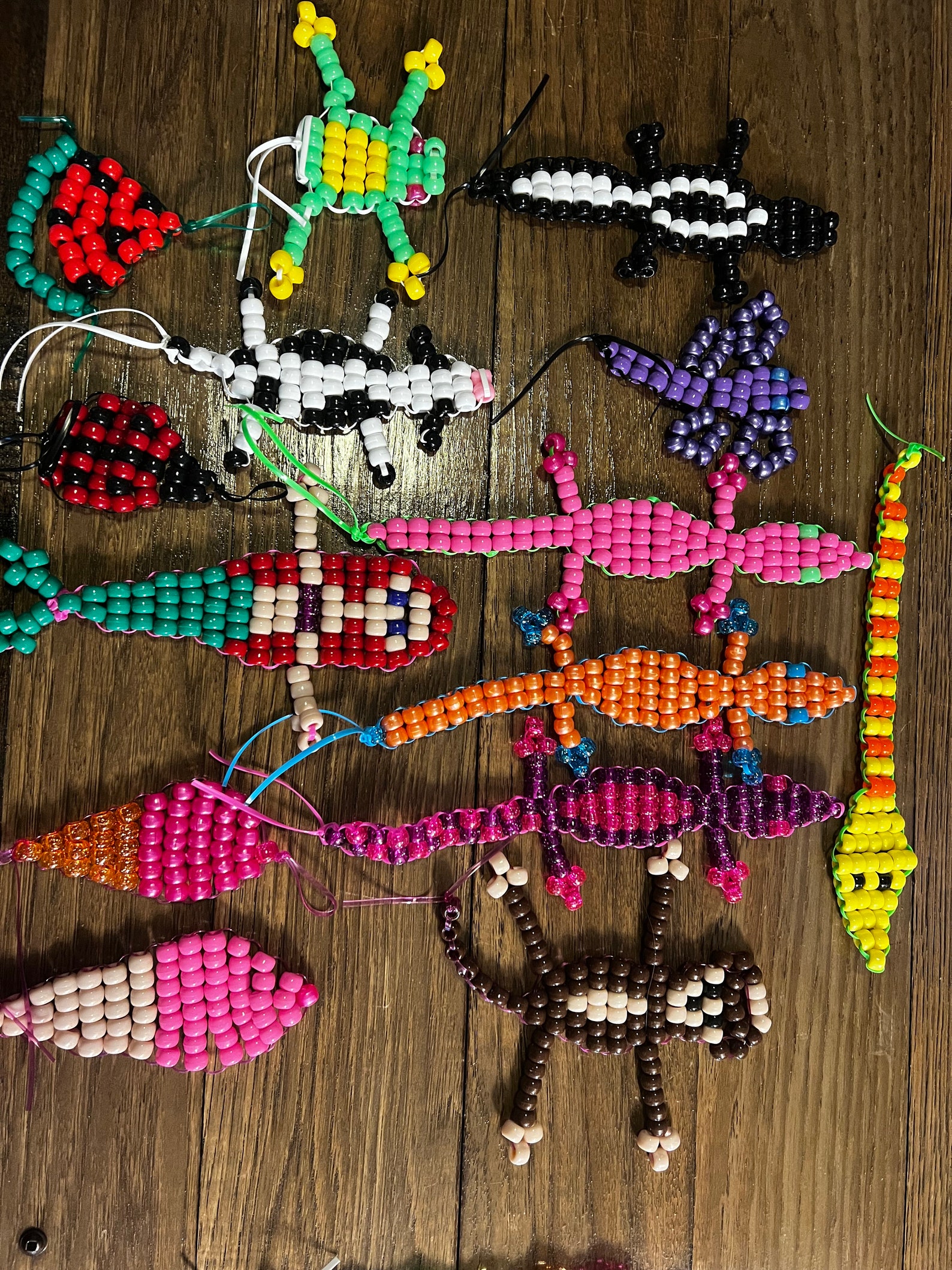 Boondoggle Beads Animals and Flowers - Etsy