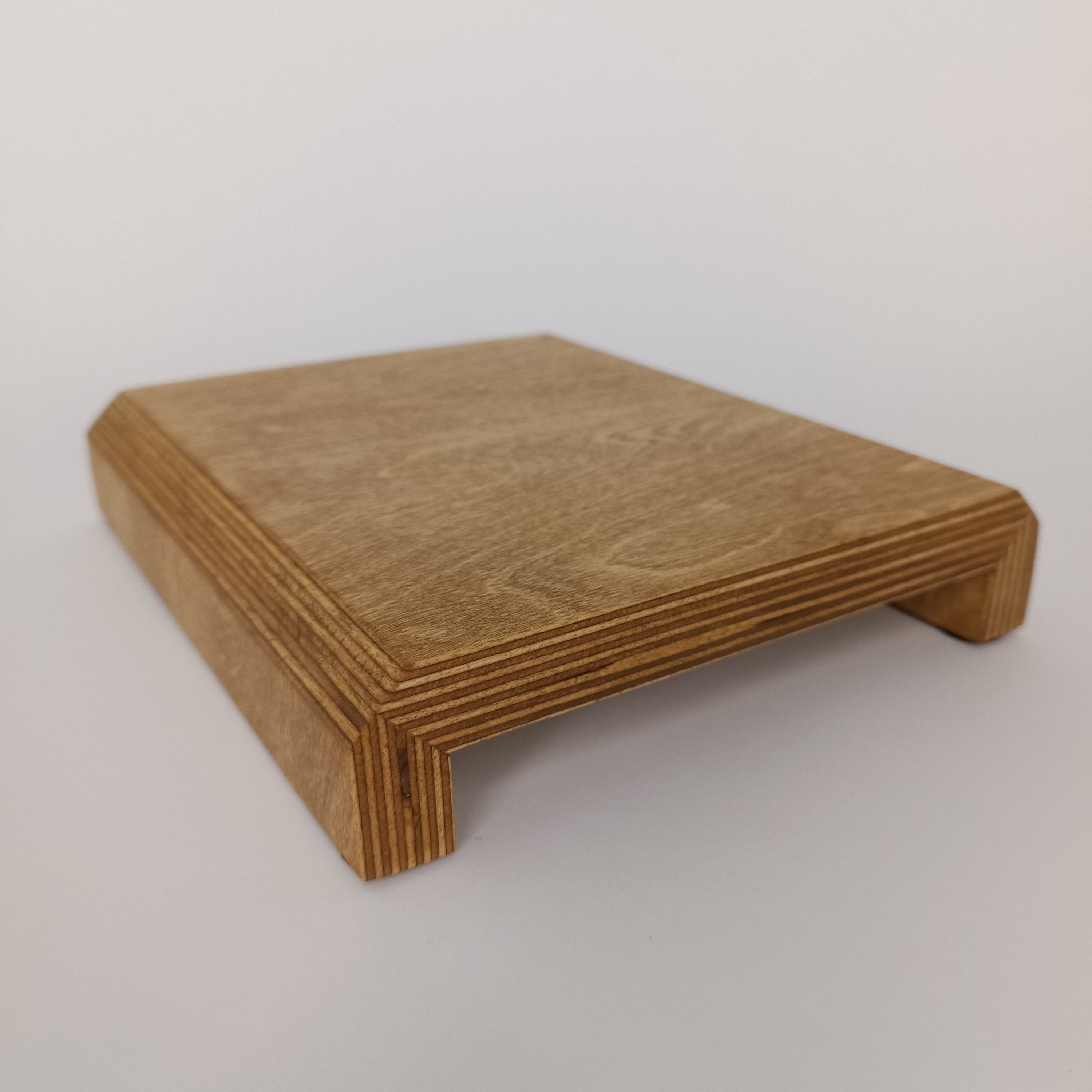 Light Walnut Plywood Stand. Speaker Riser. FREE Shipping / FREE ...