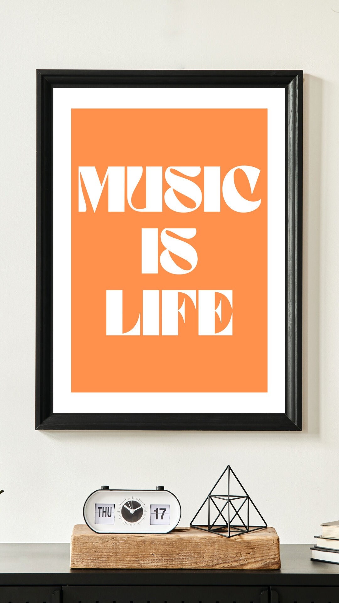 Music is Life Poster Digital Download - Etsy