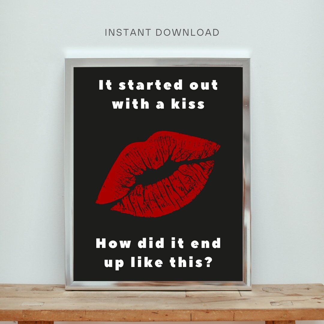 Mr Brightside Poster Digital Download - Etsy