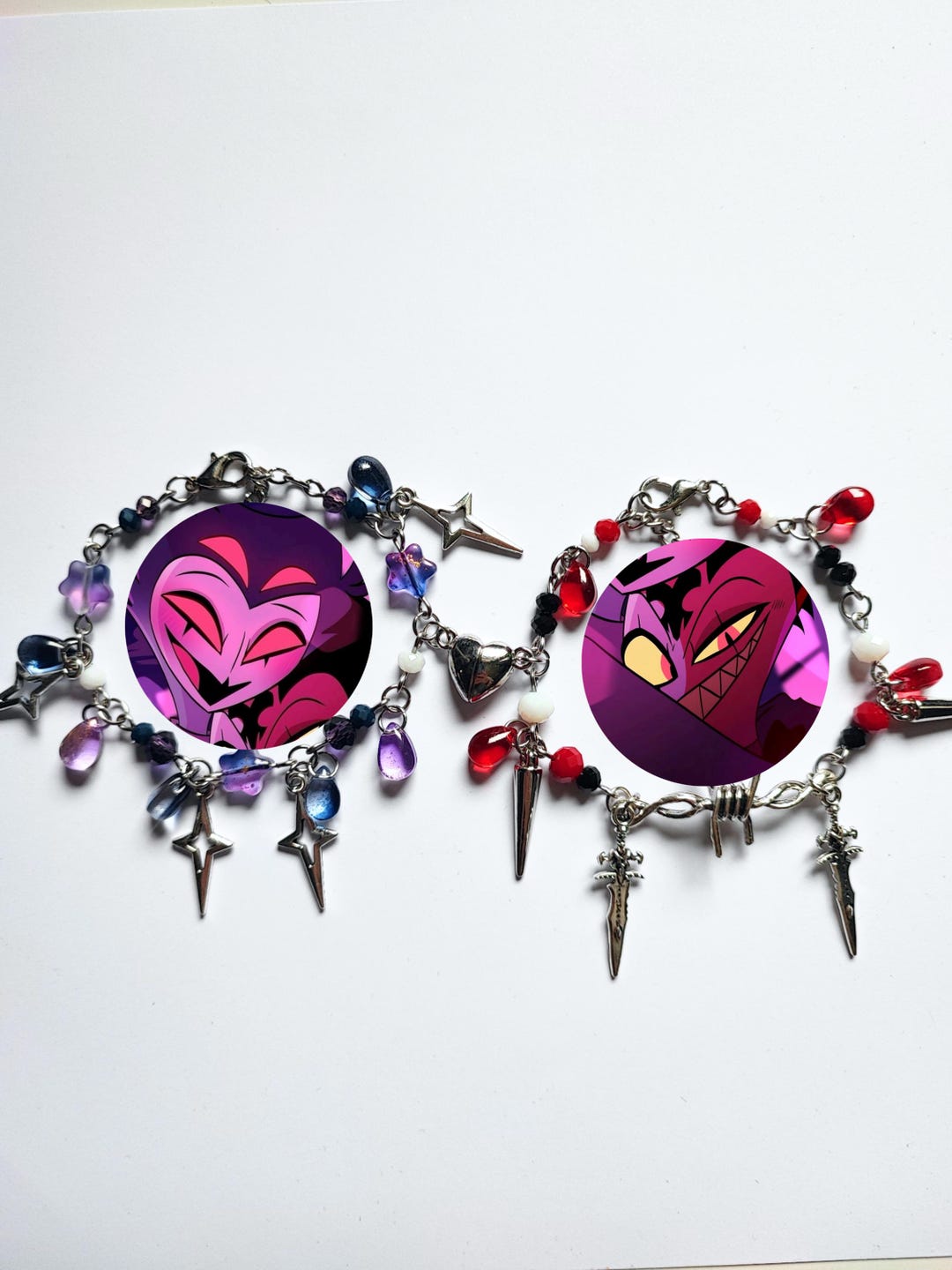Stolas Blitzø Metal Heart Magnetic Bracelets - Etsy