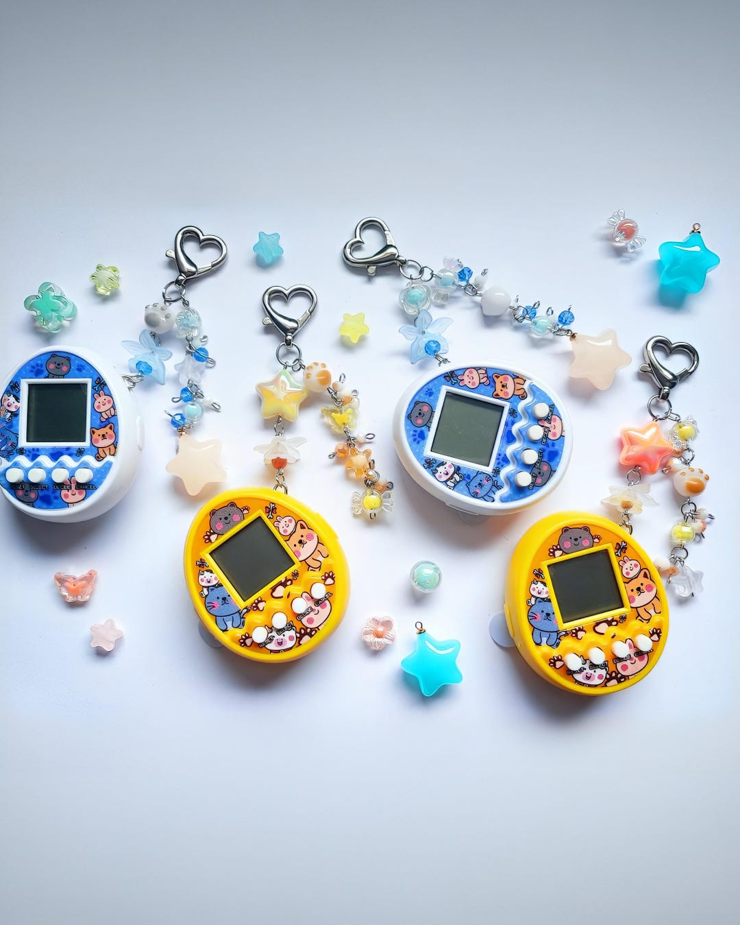 Playable Tamagotchi Keychains - Etsy