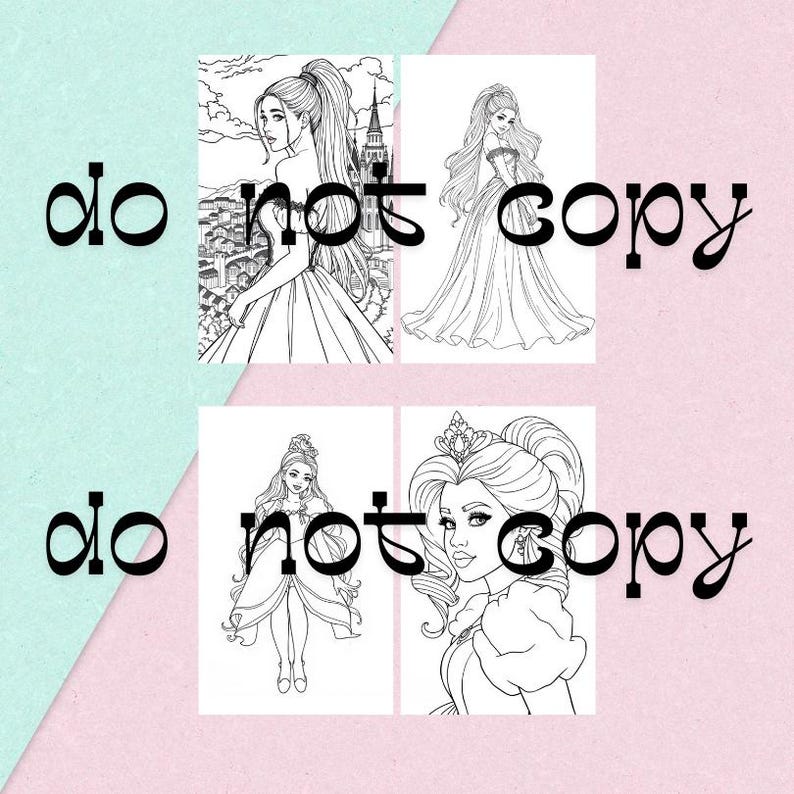 Wicked Inspired 15 Coloring Pages Bundle – Color Glinda, Elphaba - Etsy