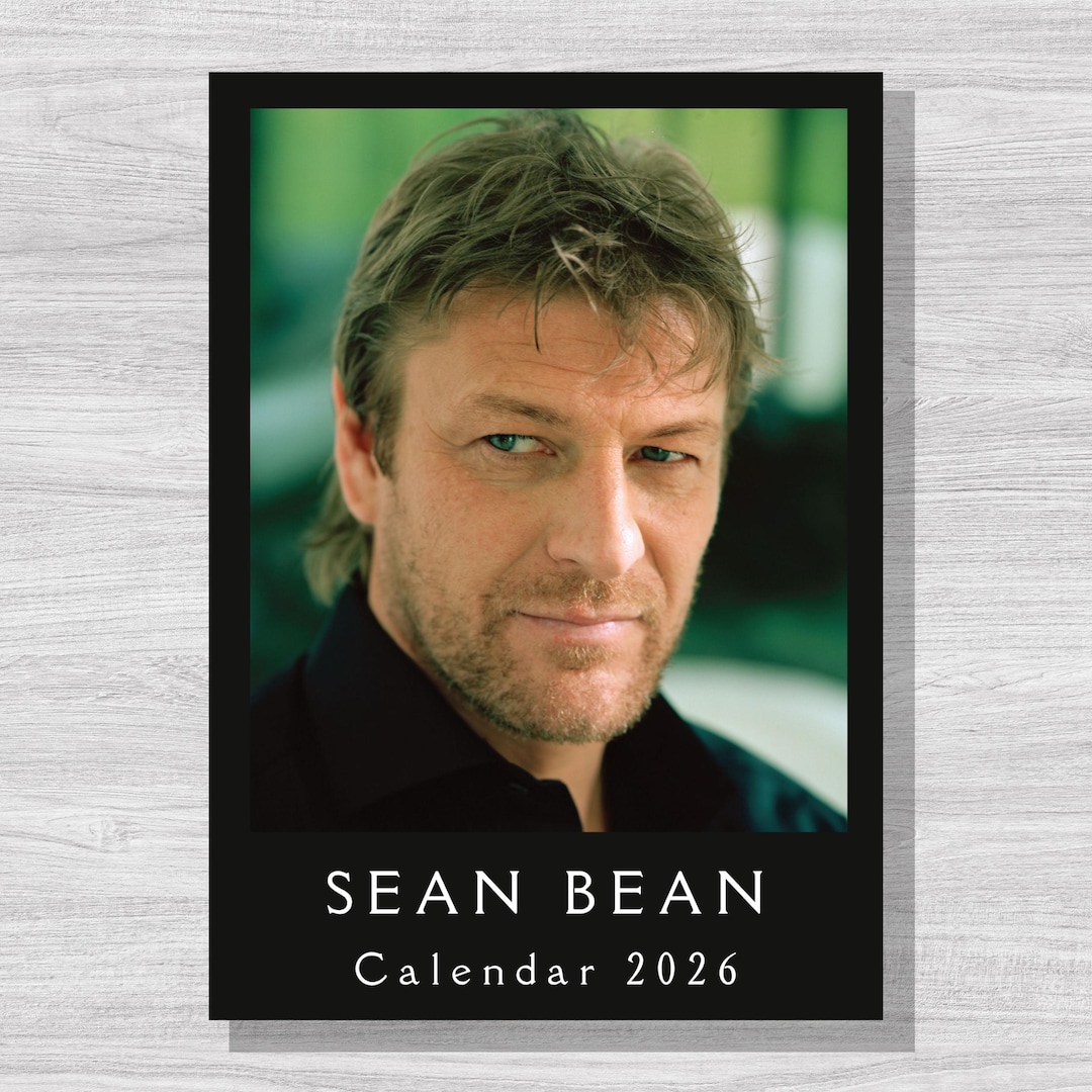 Sean Bean 2026 Calendar - Etsy